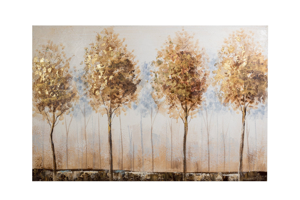 Golden Trees Wall Decor– Casa Febus — Home • Design
